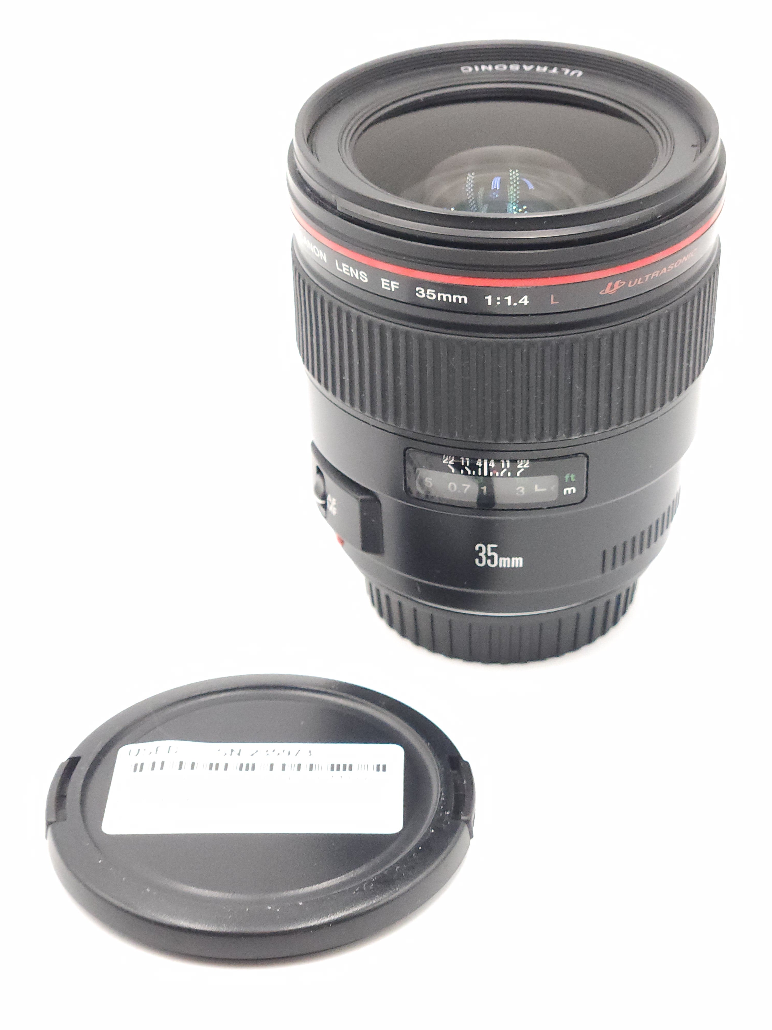 USED Canon 35mm F1.4 L USM Lens