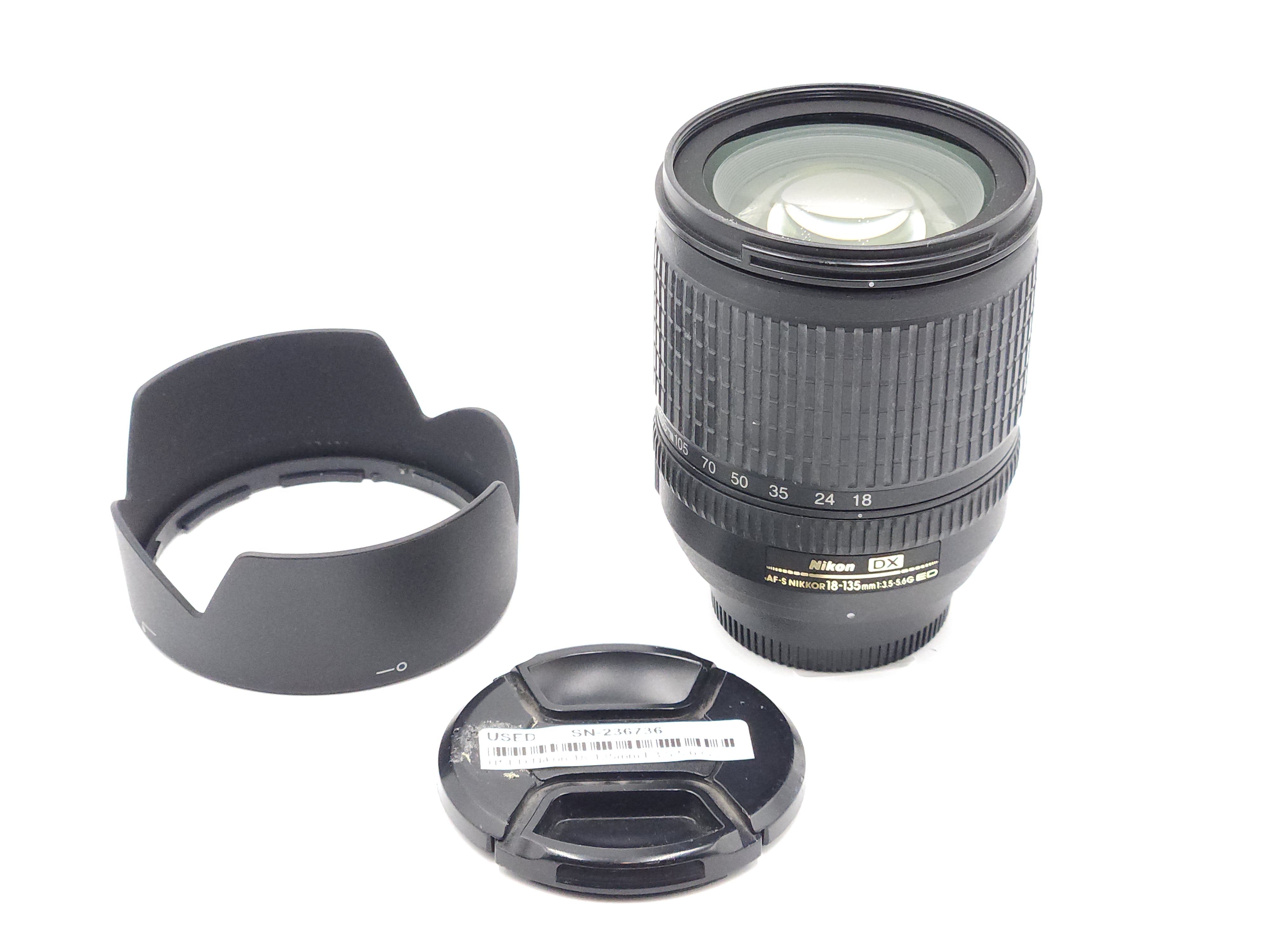 USED Nikon 18-135mm F3.5-5.6 G ED AF-S