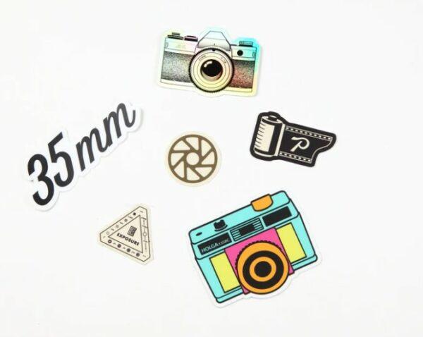 PhotoGenic Film Lover's Sticker Pack (5-Piece)