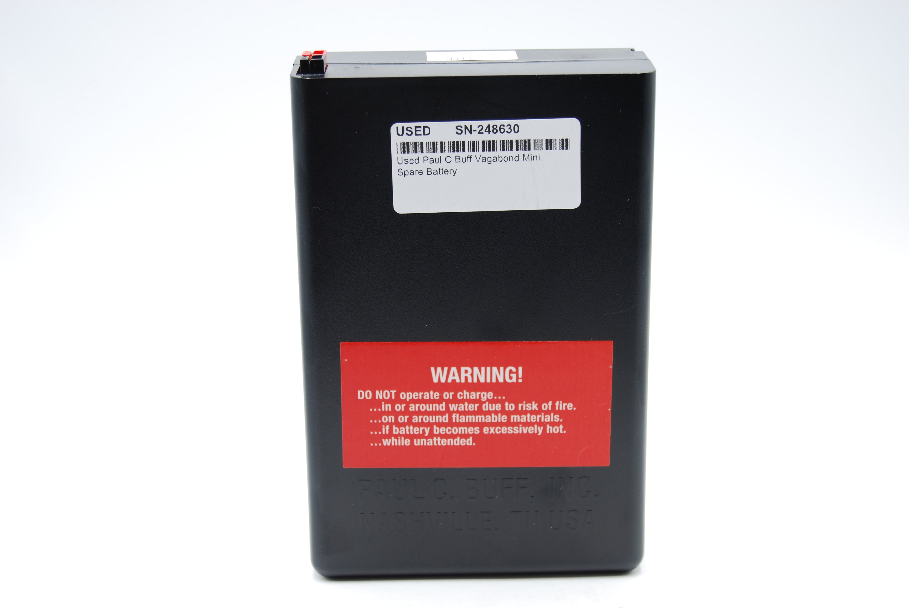 Used Paul C Buff Vagabond Mini Spare Battery