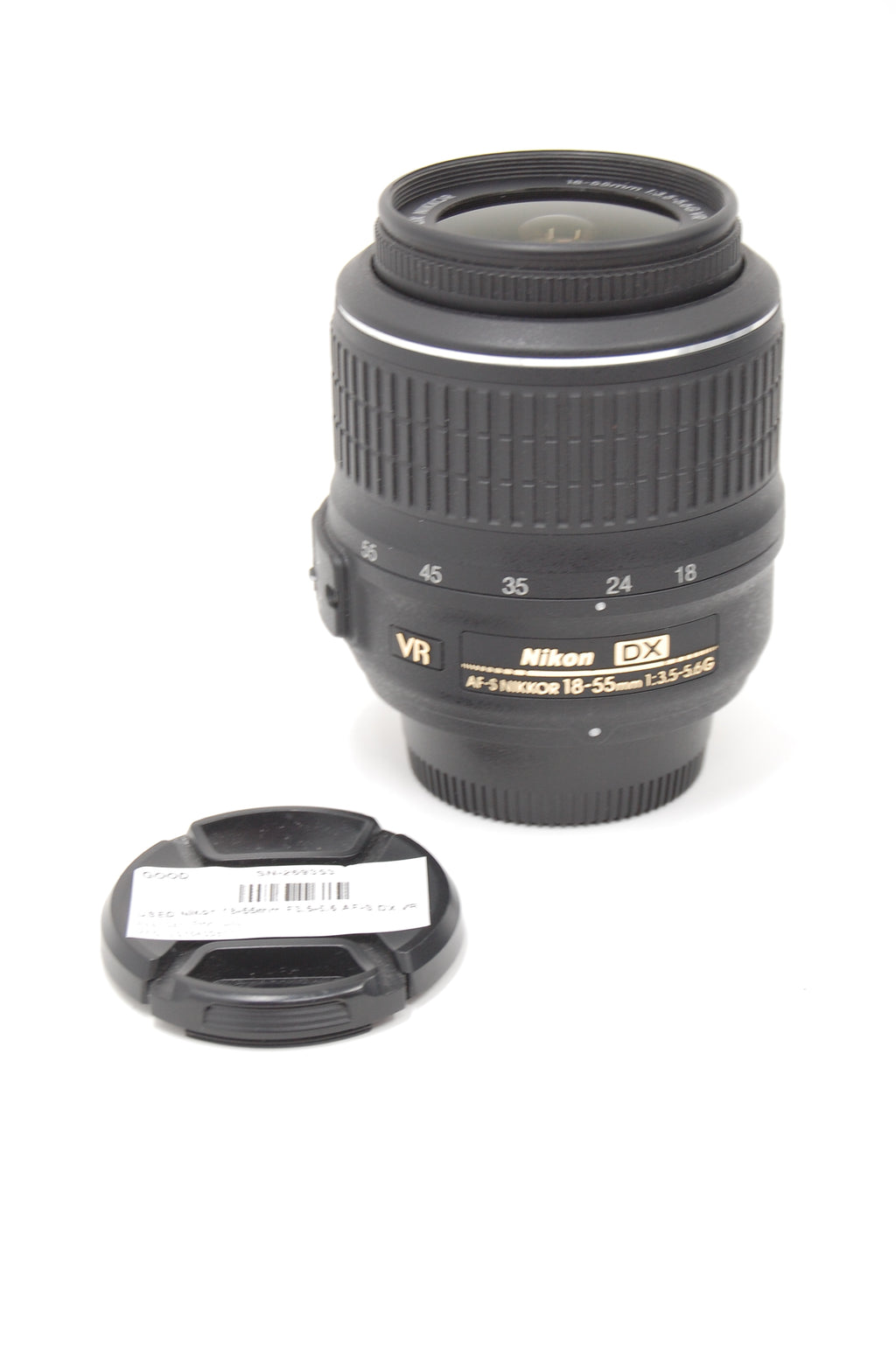 USED Nikon 18-55mm F3.5-5.6 AF-S DX VR