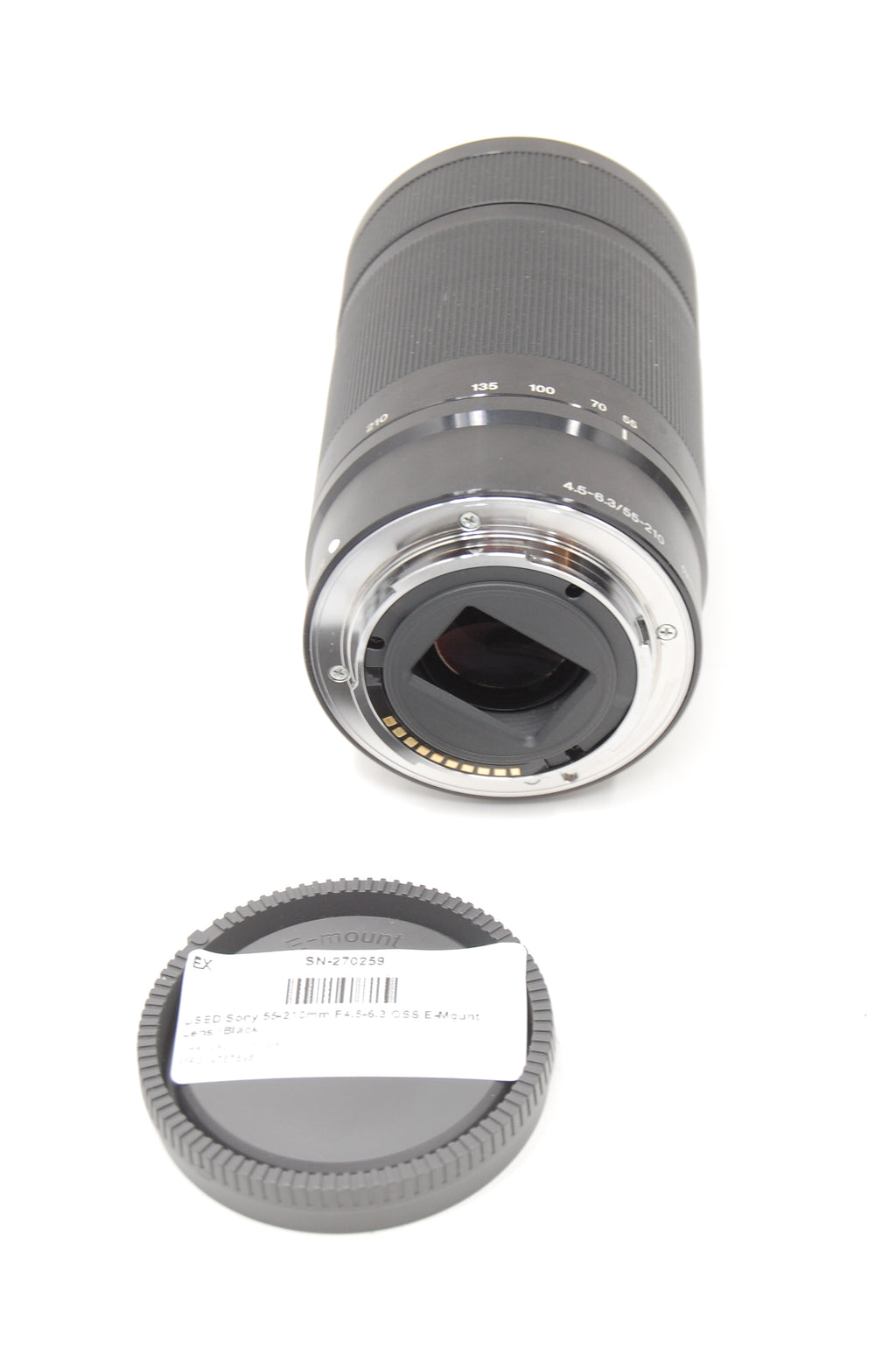 USED Sony 55-210mm F4.5-6.3 OSS E-Mount Lens (Black)