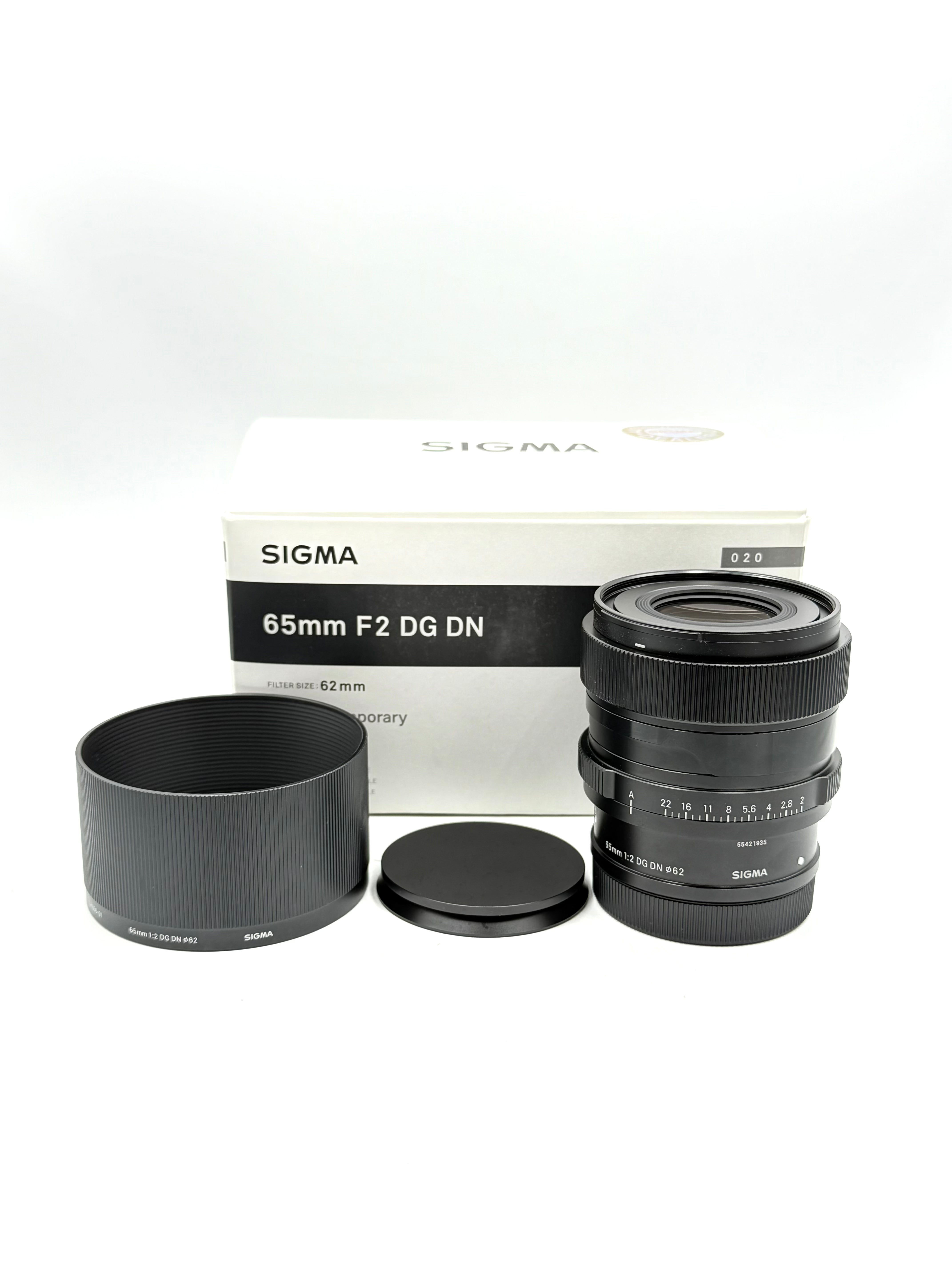 Used Sigma 65mm f/2 DG DN Contemporary Lens for Leica L