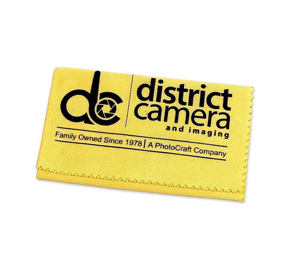 District Camera Microfiber Cleaning Cloth
